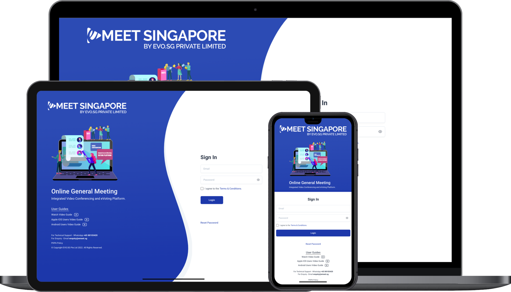 eMeet.sg | Secured e-Voting Platform